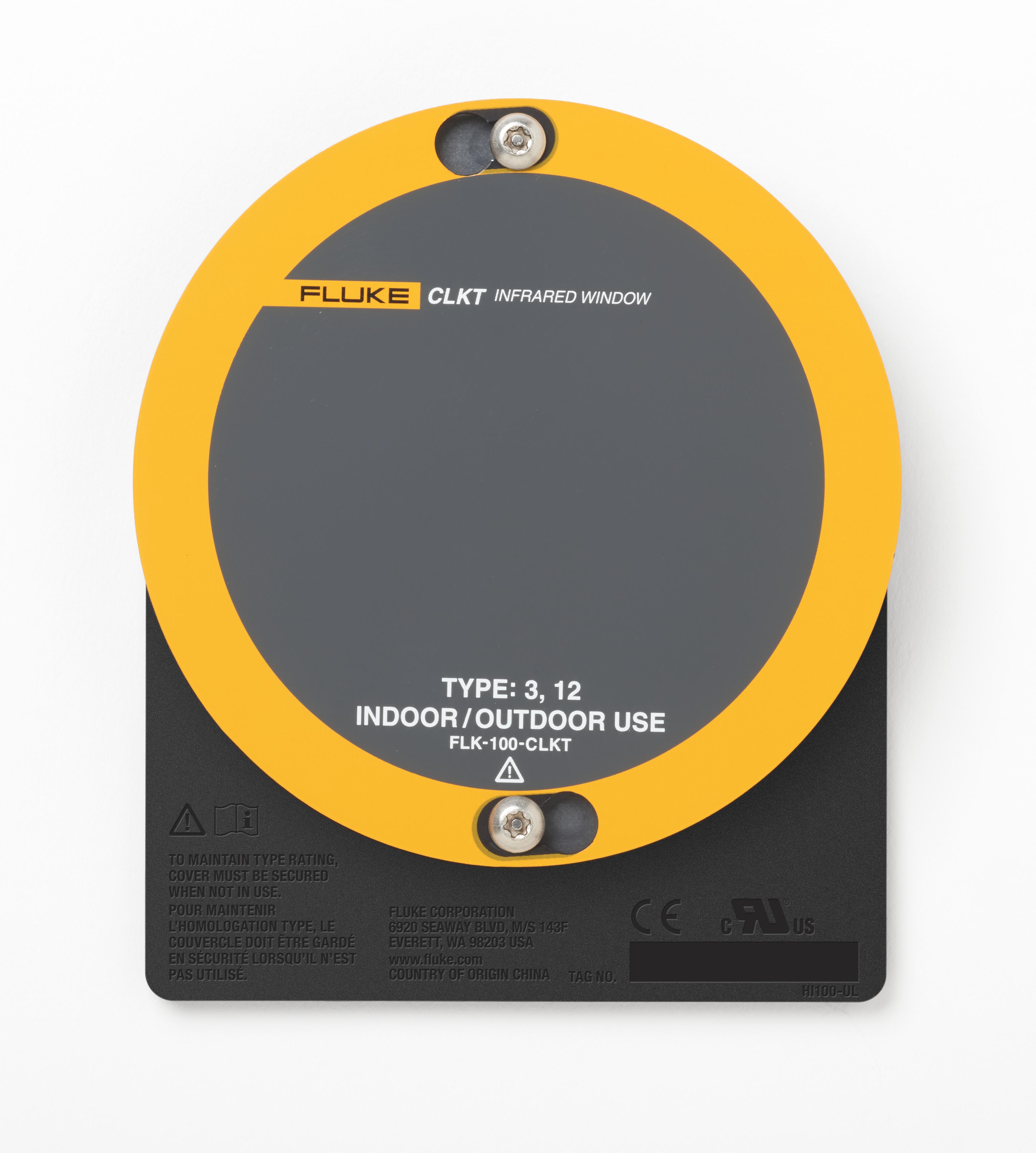 Fluke 100 CLKT IR Window for Outdoor and Indoor Applications | Fluke