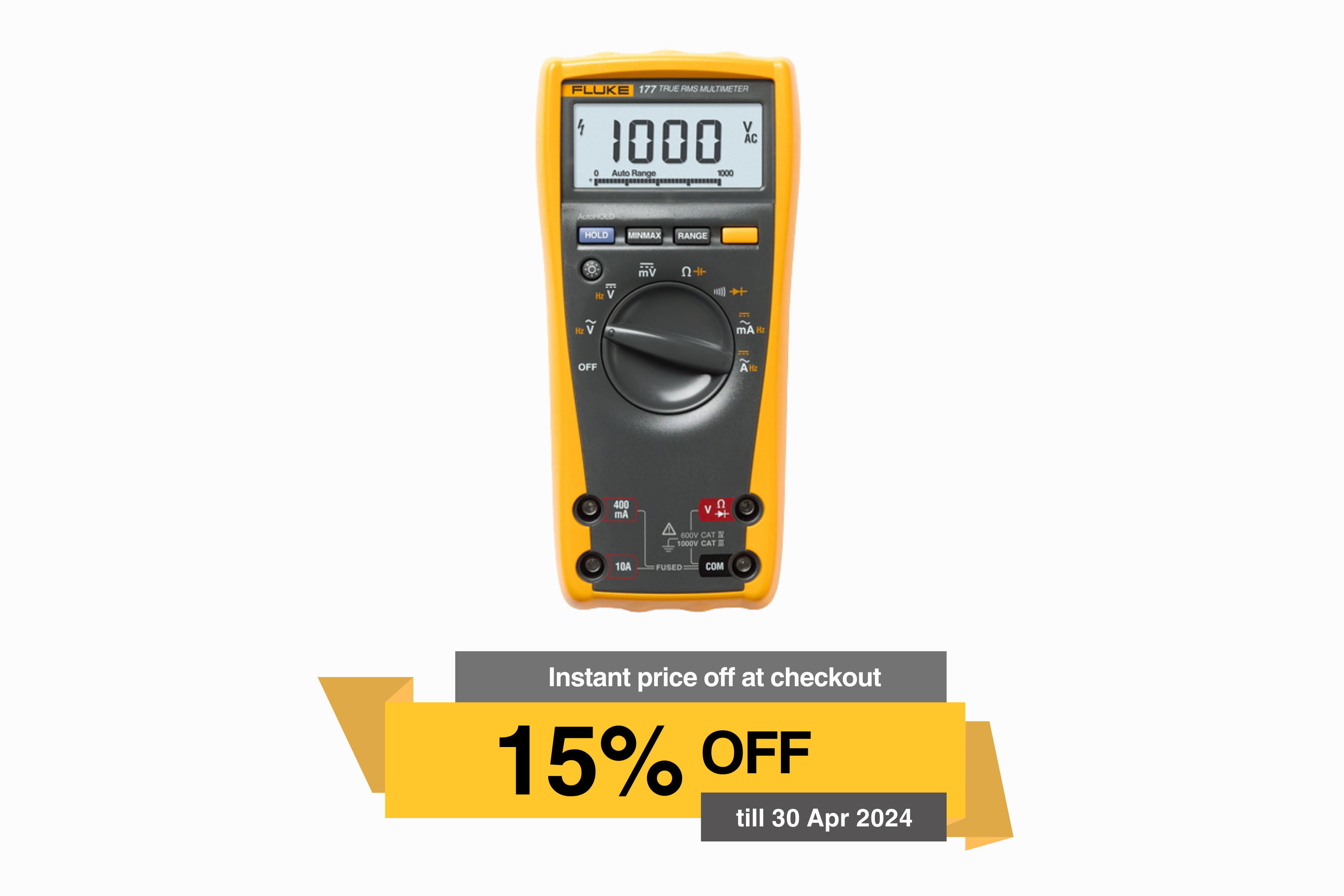 Multimeter | Fluke 177 True-RMS Digital Multimeter | Fluke