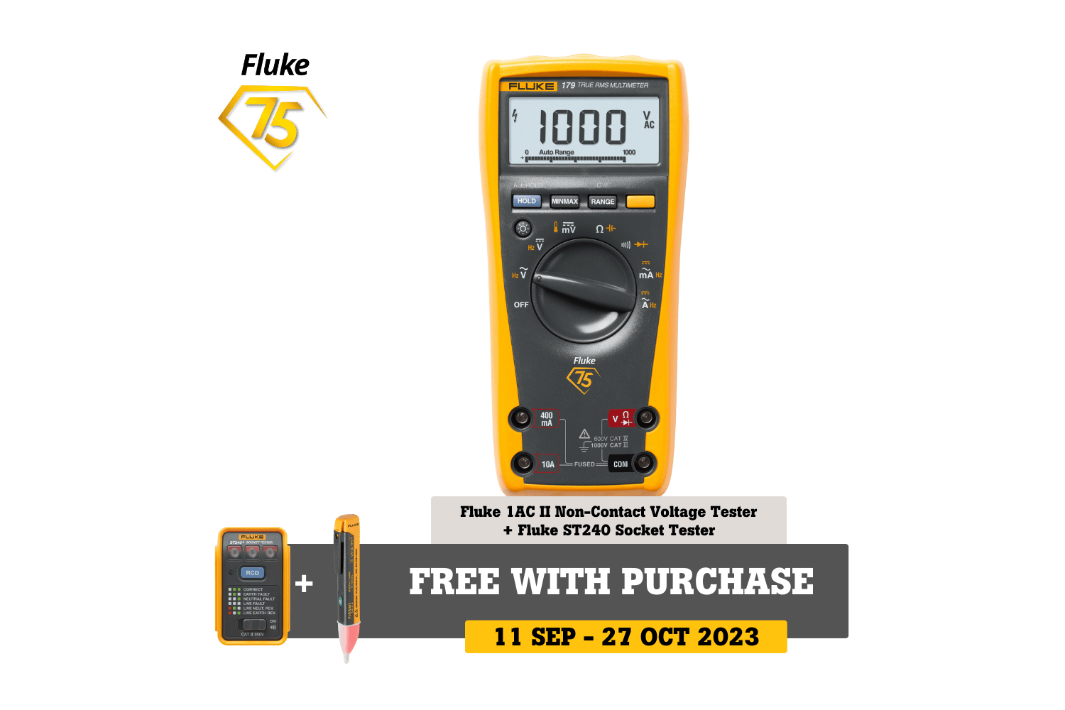 Fluke 179 True-RMS Digital Multimeter | Fluke