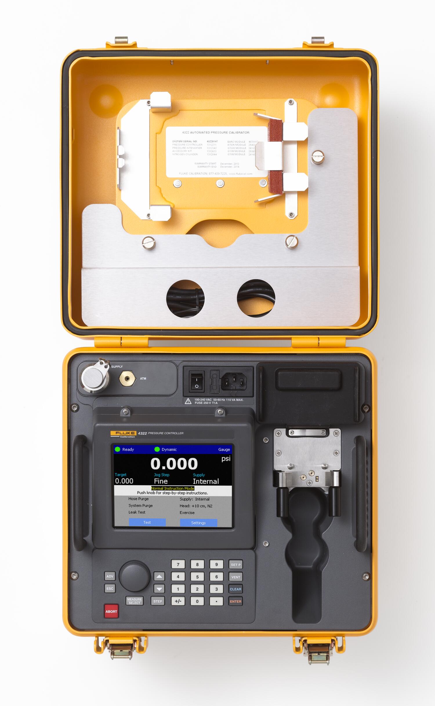 4322 Automated Pressure Calibration System | Fluke