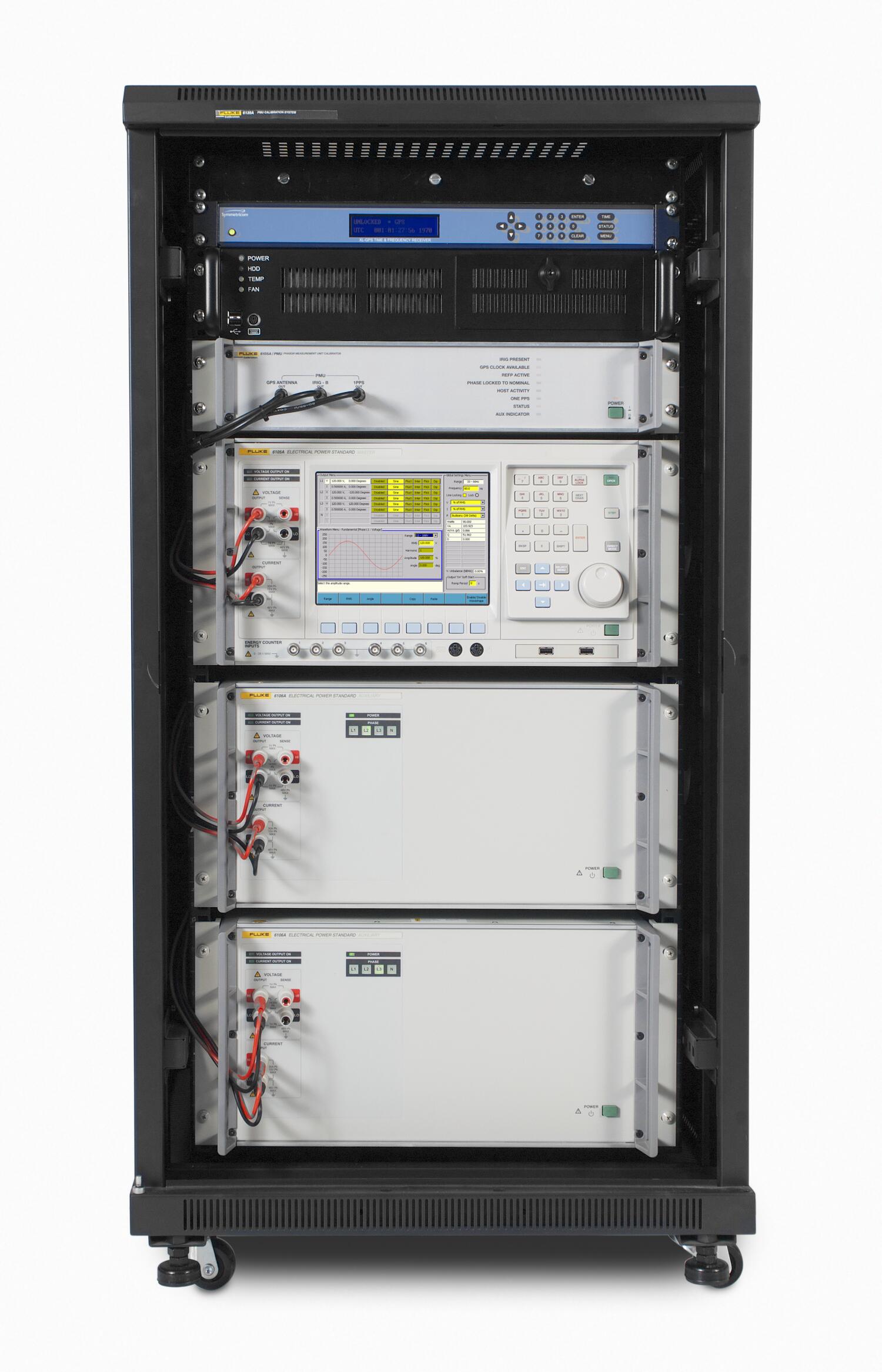 6135A/PMUCAL Phasor Measurement Unit Calibration System | Fluke