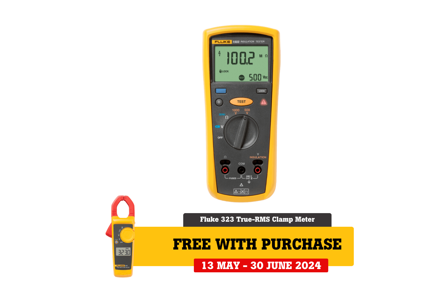 Fluke 1503 Insulation Resistance Tester | Fluke