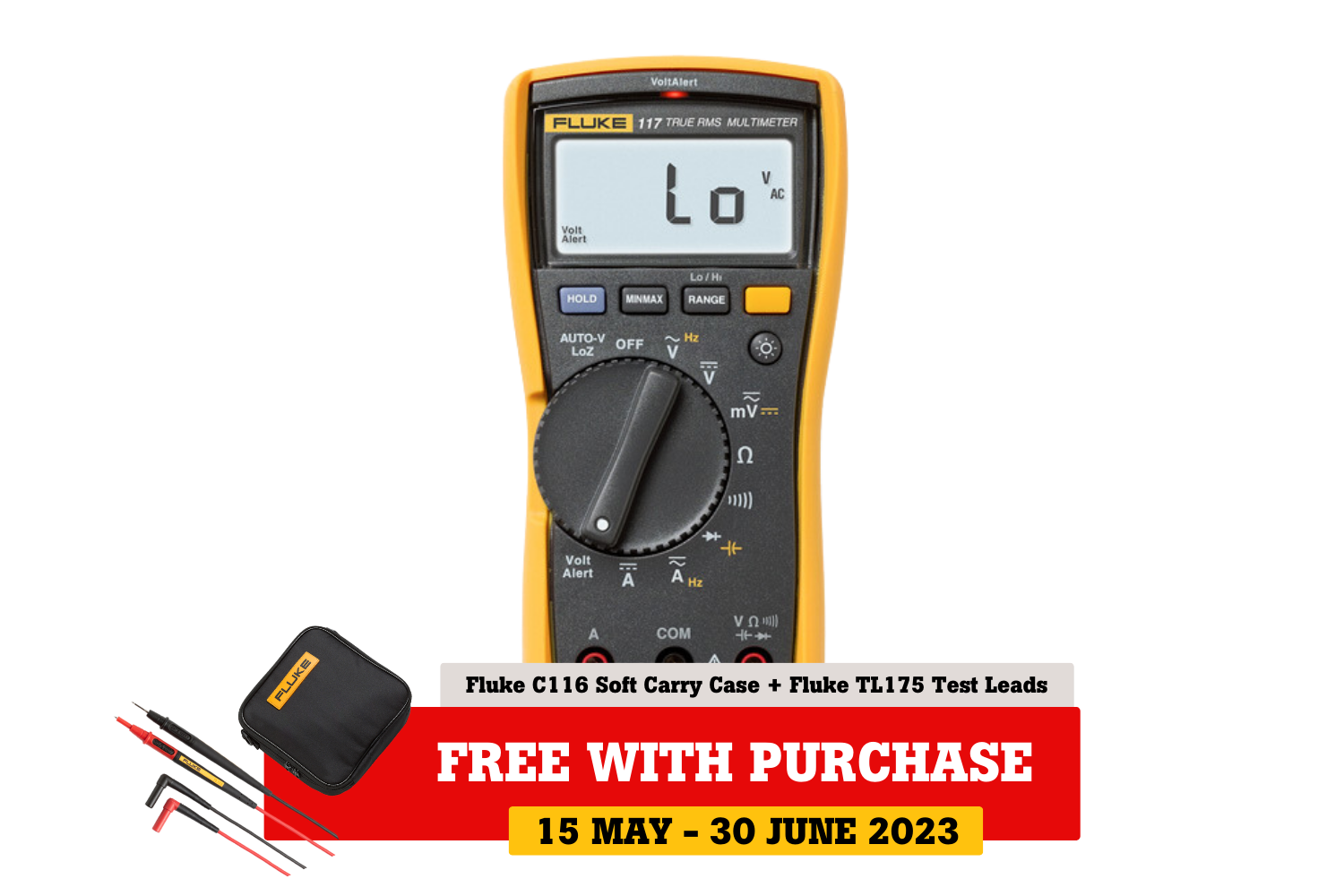 Fluke 117 Multimeter For Electricians | Fluke