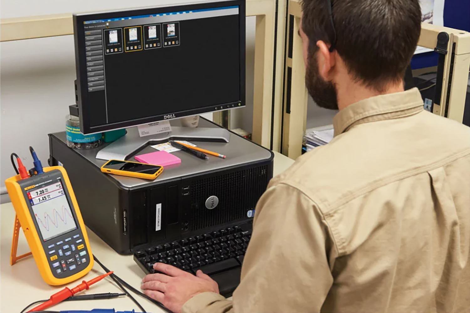 FlukeView-2 ScopeMeter® Software for 190 Series III, 190 Series II, MDA ...