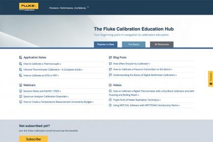 Fluke Calibration | Precision Calibration Tools | Fluke