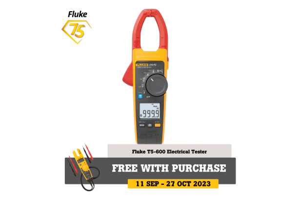 True-RMS Clamp Meter | Fluke 376 FC AC/DC with iFlex | Fluke