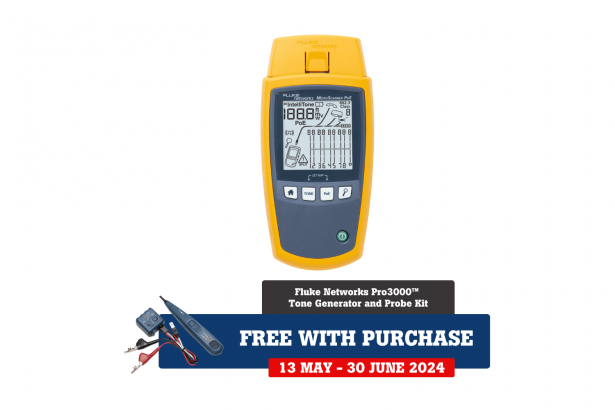 PoE Tester | Cable Verifier | Fluke Networks MicroScanner™ | Fluke