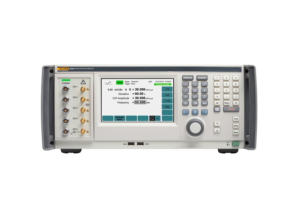 Fluke 9500C High-Performance Oscilloscope Calibrator | Fluke