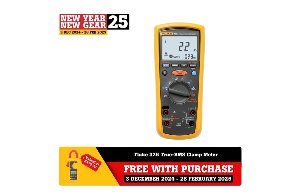 Fluke 1587 FC Insulation Tester Multimeter | Fluke