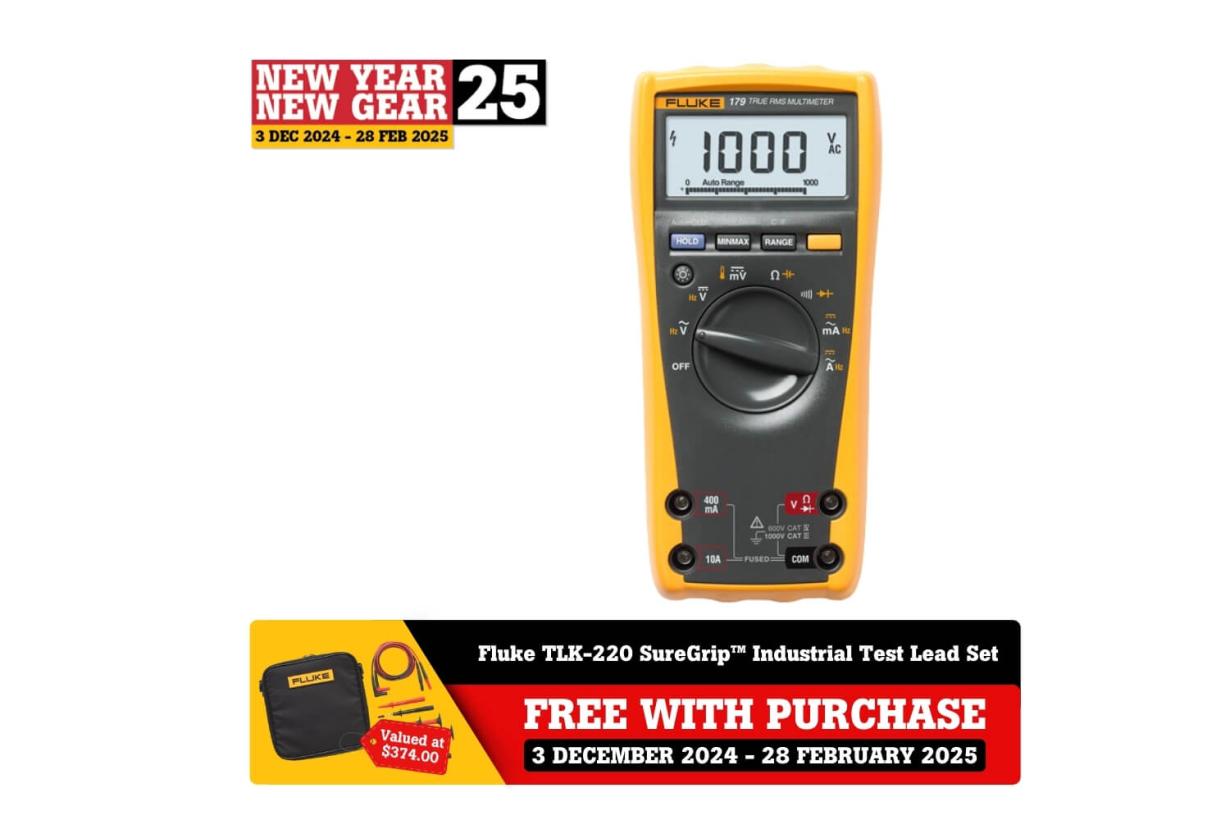 Fluke 179 True-RMS Digital Multimeter | Fluke