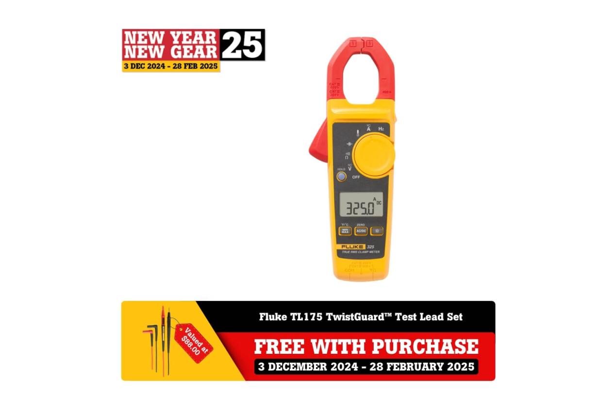 Fluke 325 Clamp Meter|True-RMS Clamp Multimeter | Fluke