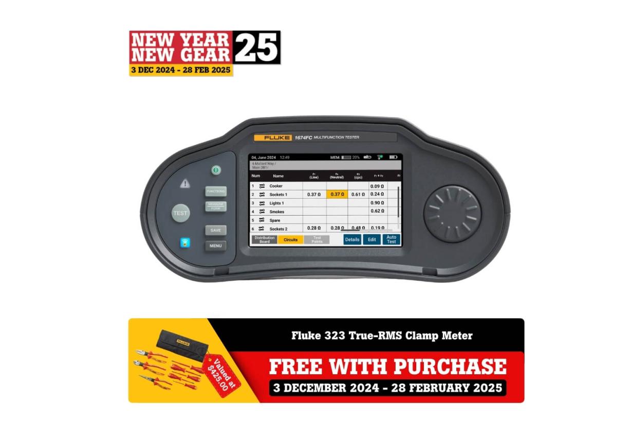 Fluke 1670 Series Multifunction Installation Testers | Fluke
