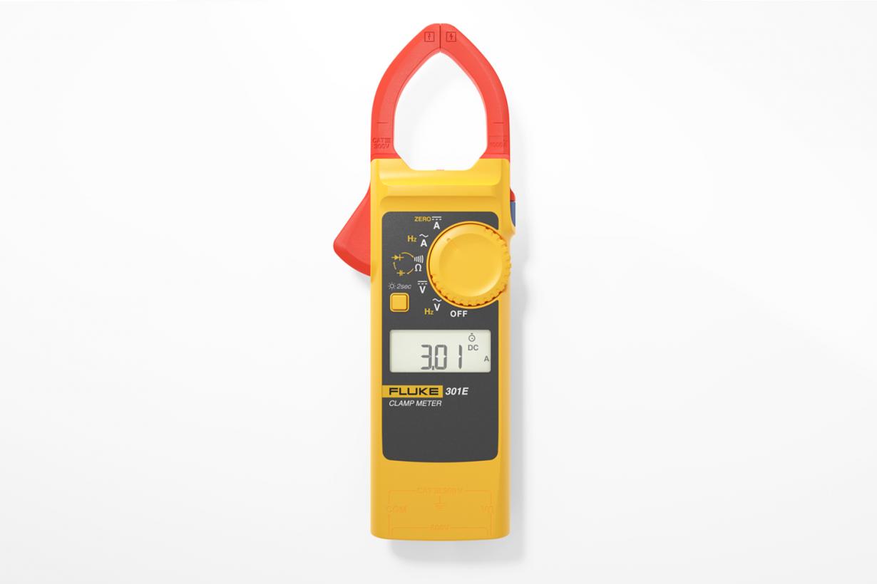 Fluke 301E Series AC/DC Clamp Meter | Fluke