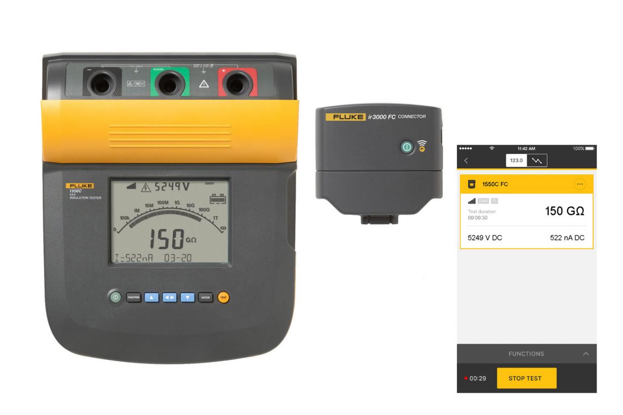 Fluke 1550C 5 kV Insulation Tester | Fluke