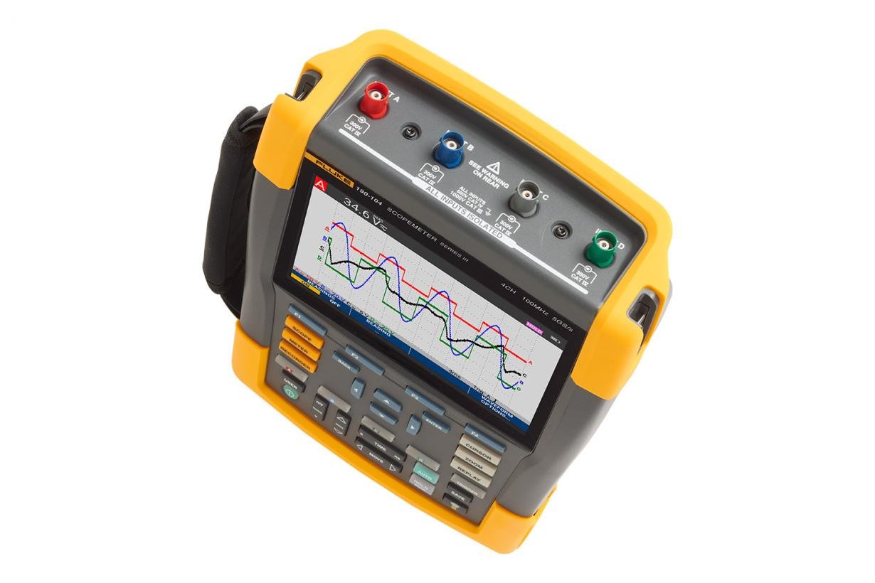 Fluke 190 Series III ScopeMeter® Portable Oscilloscope | Fluke