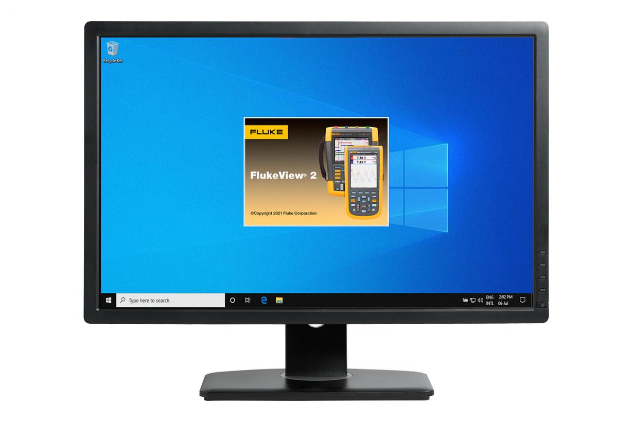 FlukeView-2 ScopeMeter® Software for 190 Series III, 190 Series II, MDA ...
