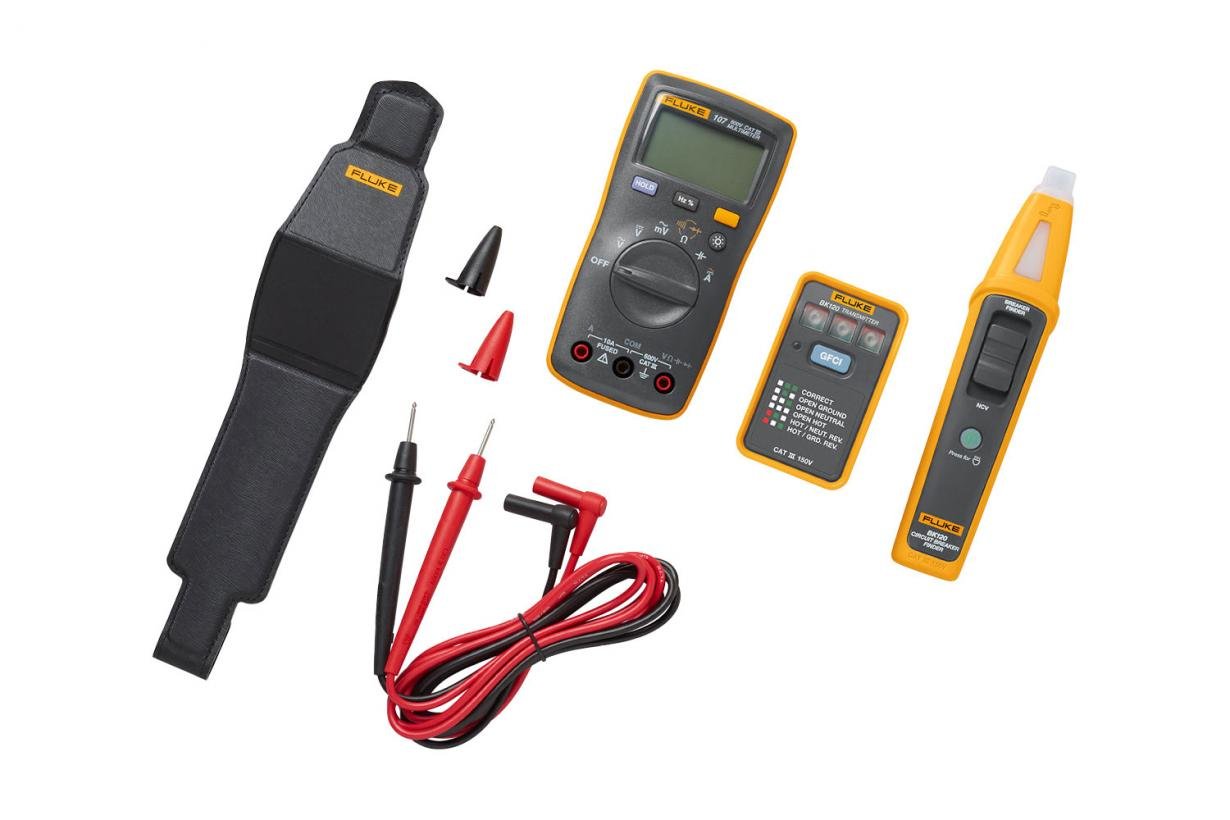 Fluke BK120 Breaker Finder & 107 DMM Kit | Fluke