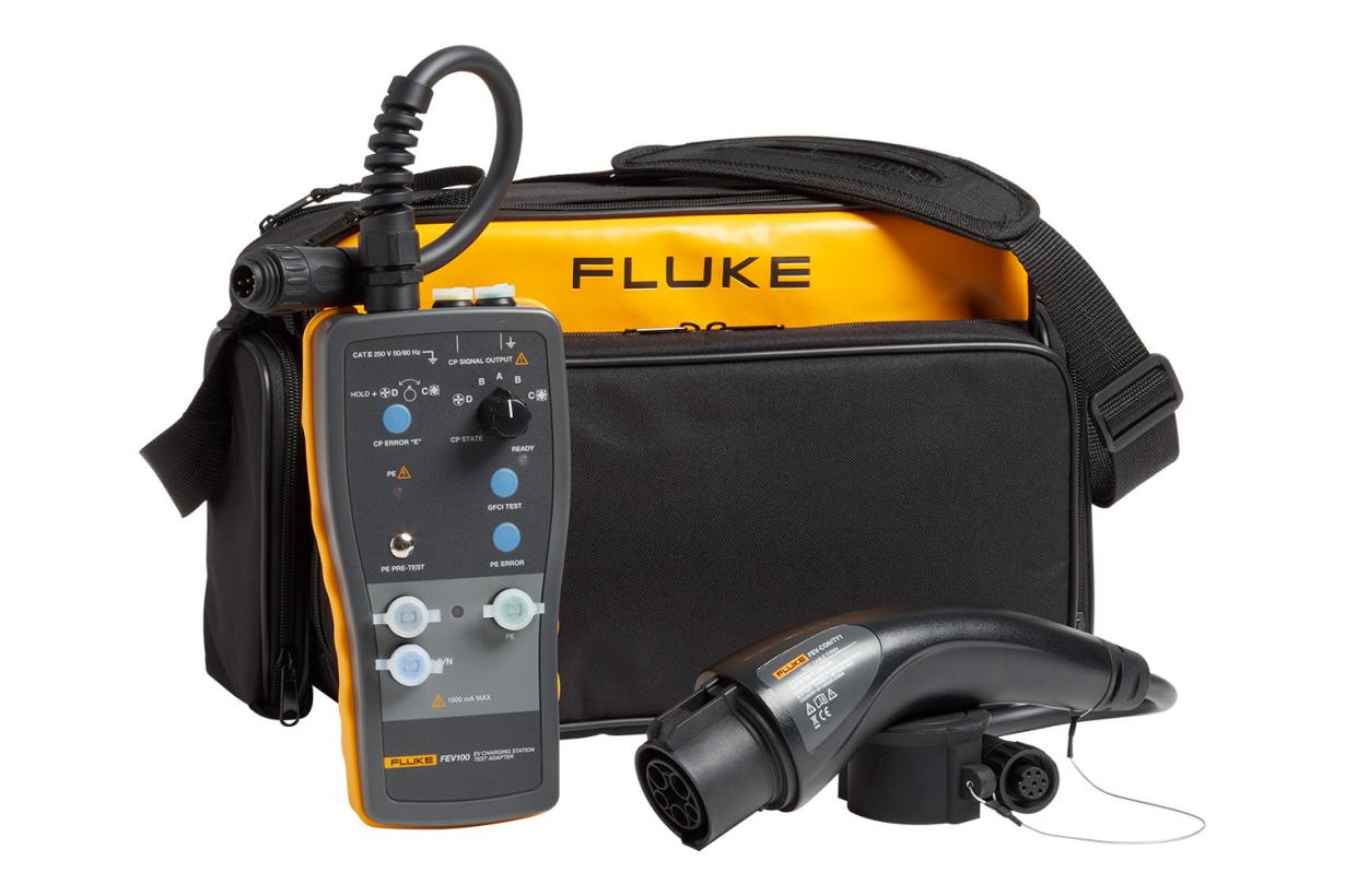 Fluke FEV100 EVSE Adapter EV Charger Tester | Fluke