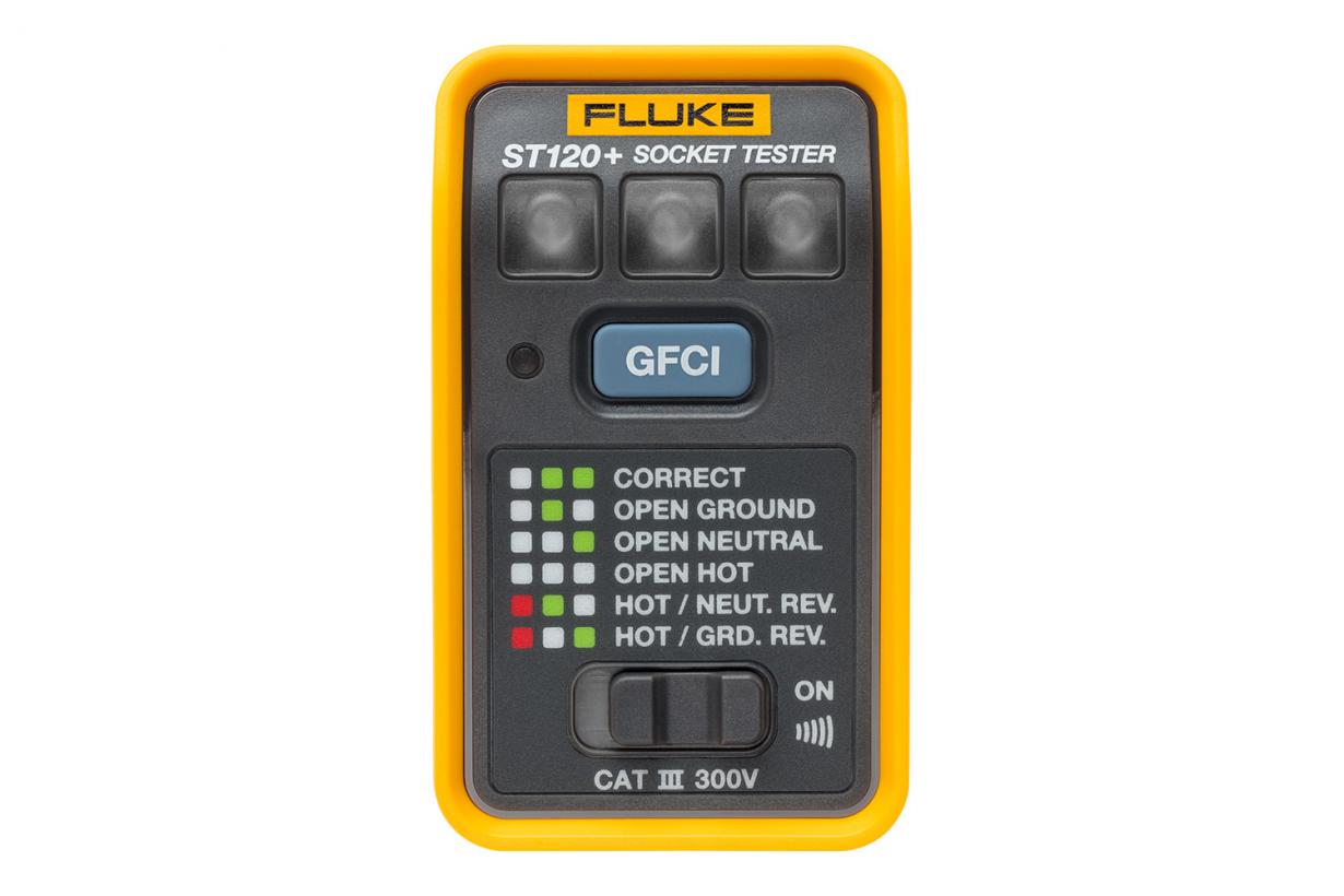 Fluke ST120+ GFCI Socket Tester with Beeper | Fluke