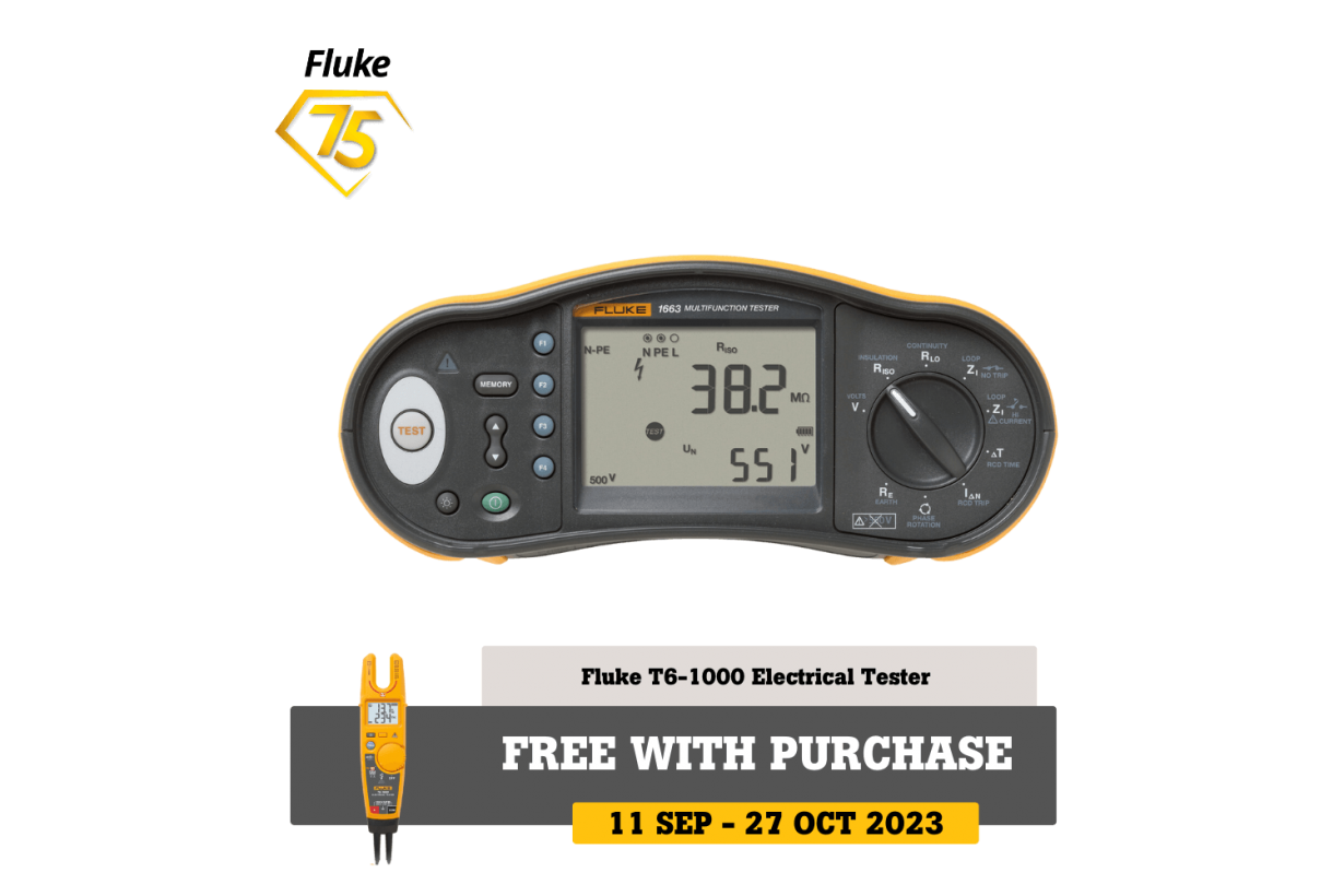 Fluke 1663 Multifunction Tester | Fluke
