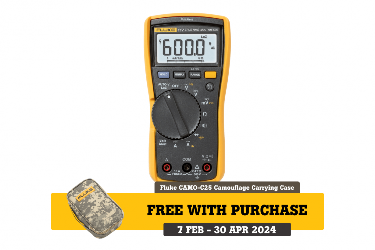 Fluke 117 Multimeter For Electricians | Fluke