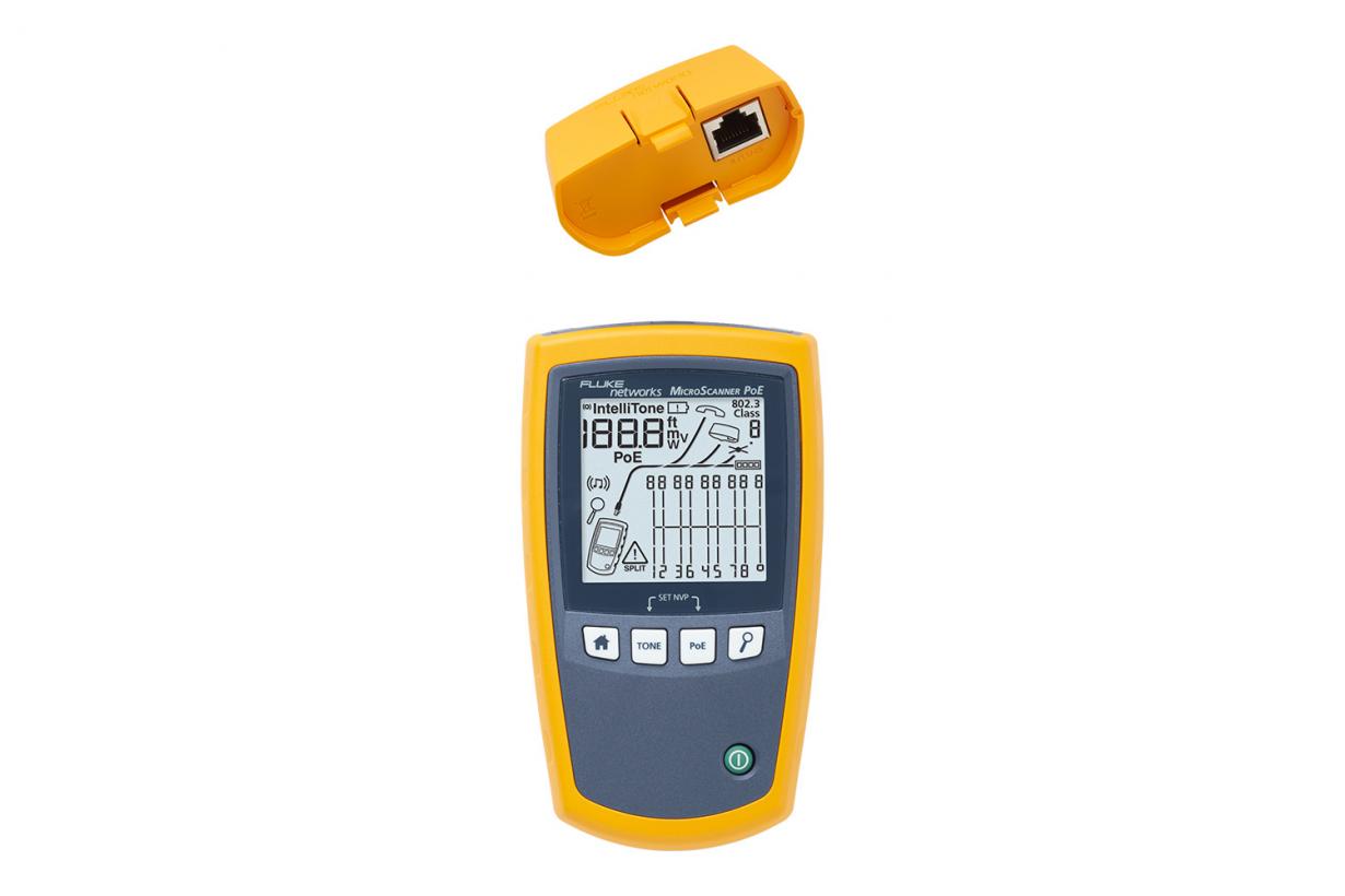 PoE Tester | Cable Verifier | Fluke Networks MicroScanner™ | Fluke