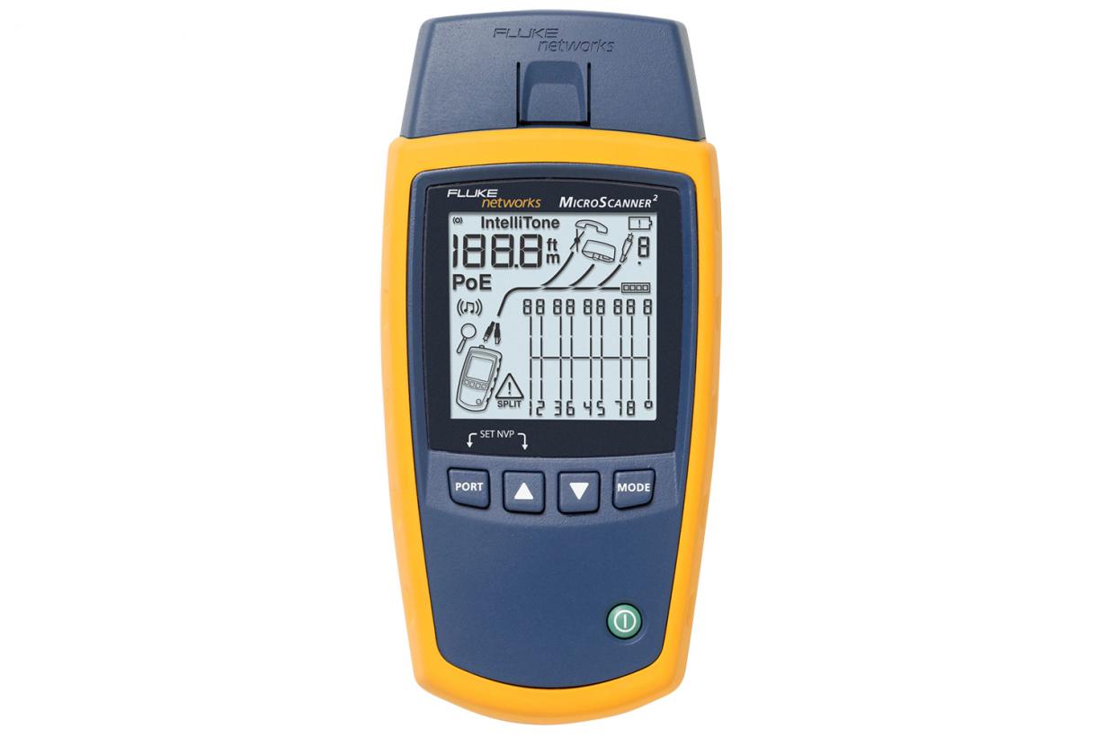 Fluke Networks MicroScanner™ Cable Verifier | Fluke