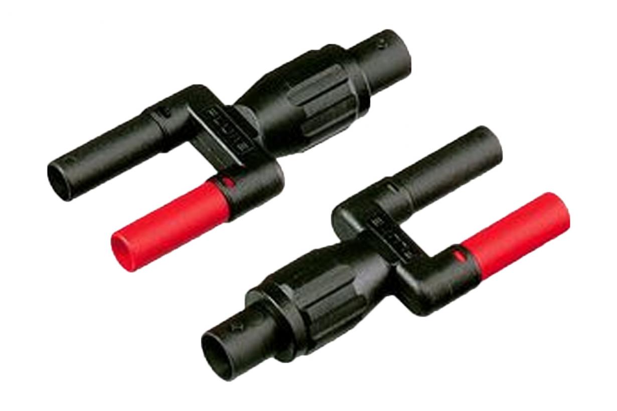 Fluke PM9081 Dual Banana Plug (male) to Female BNC Adapter | Fluke