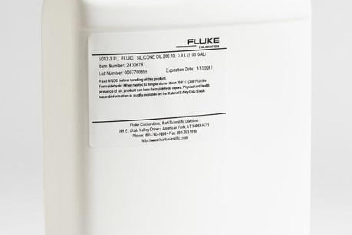 5012-3.8L | Silicone Oil Type 200.10, 3.8 liters (1 gal) | Fluke