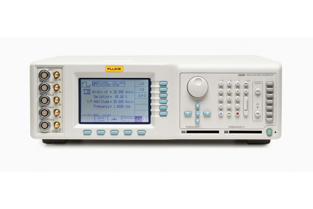 9500B Oscilloscope Calibrator | Fluke