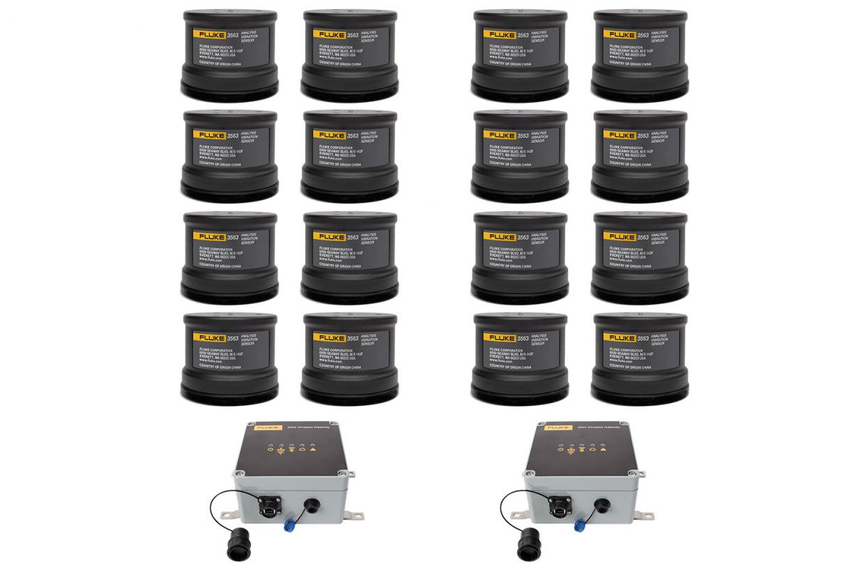 Fluke 3563 Analysis Vibration Sensor system | Fluke