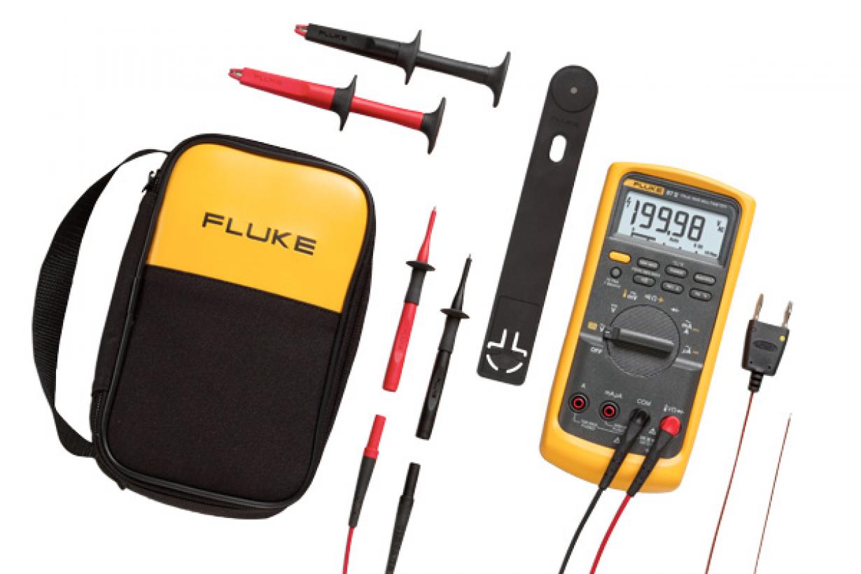 Fluke 87V/E2 Endüstri Elektrikçisi Combo Kit | Fluke