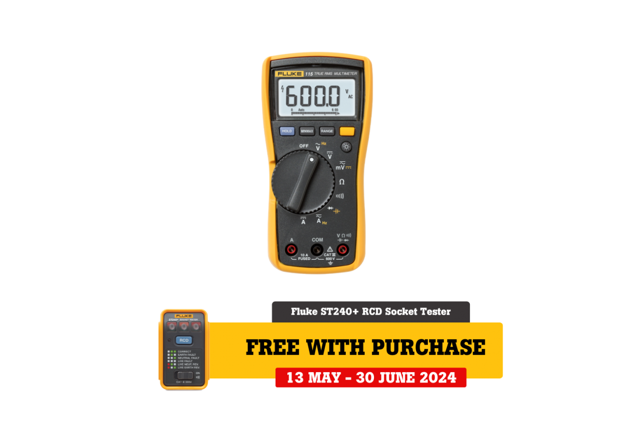 Fluke 115 True-RMS Digital Multimeter | Fluke