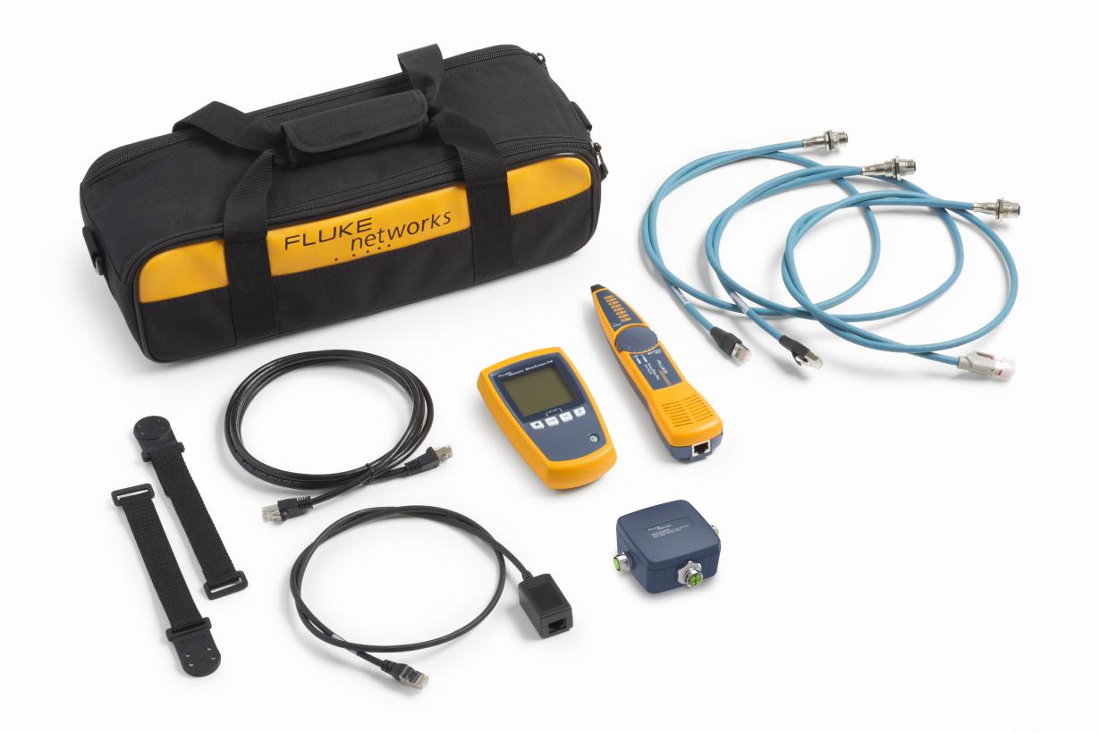 Fluke Networks MicroScanner™ PoE Industrial Ethernet Cable Verifier Kit ...