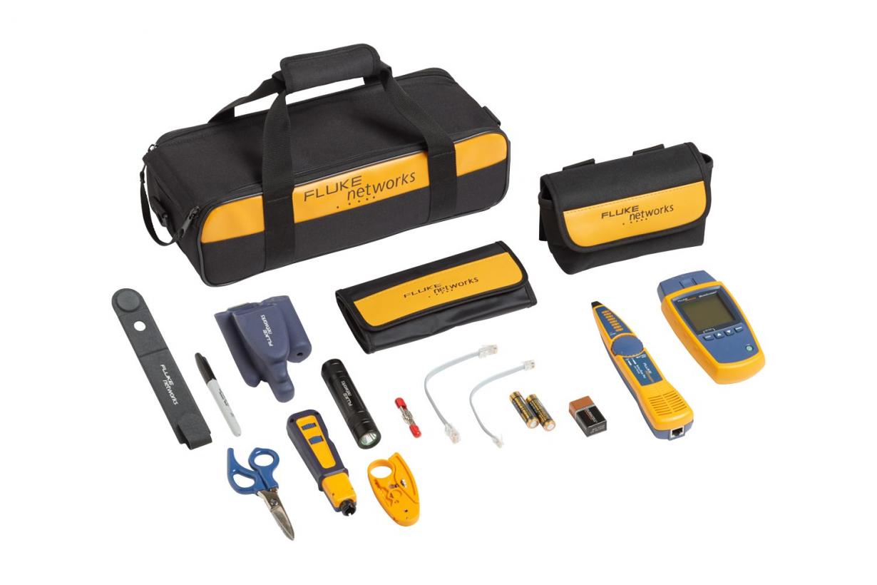 Fluke Networks MS2-TTK MicroScanner² Network Cable Tester Kit | Fluke