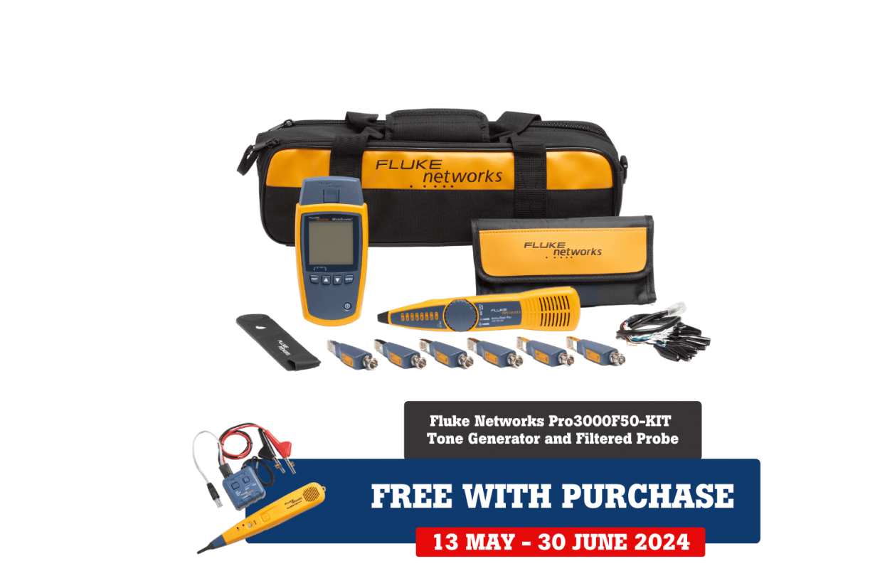 Fluke Networks MicroScanner™ Cable Verifier Kit | Fluke