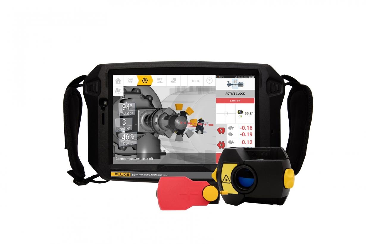 Fluke 831 Laser Shaft Alignment Tool | Fluke