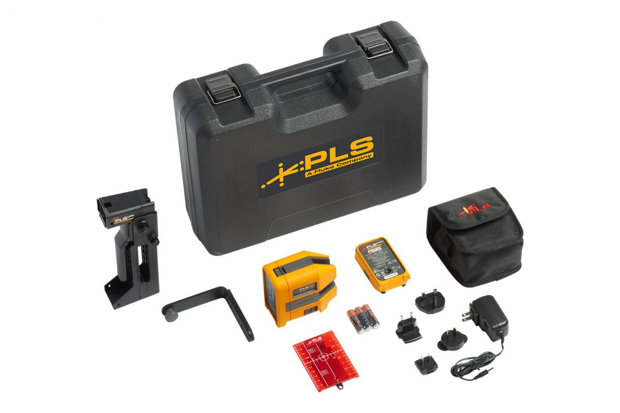 PLS 180R RBP Cross Line Laser Level Kit | Fluke