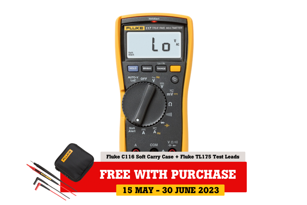 Fluke 117 Multimeter For Electricians | Fluke