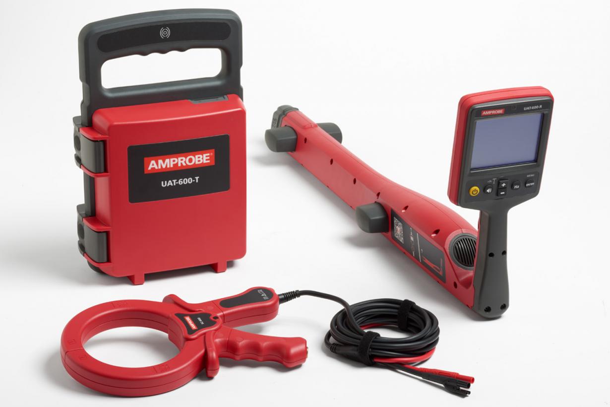 Kit localizador de cables y tuberías subterráneas UAT-620 de Amprobe ...