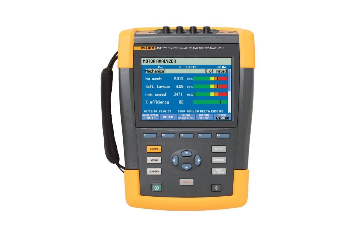 Fluke 438-II Power Quality Analyzer & Motor Analyzer | Fluke