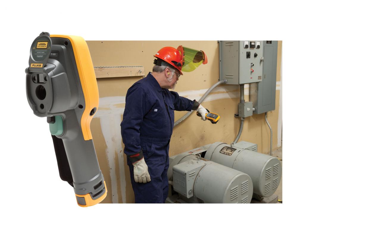 Fluke Ti105 Infrared Camera for Industrial and Commercial Applications ...