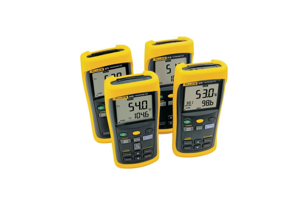 Dual Probe Thermometer | Fluke 52 II Dual Digital Thermometer | Fluke