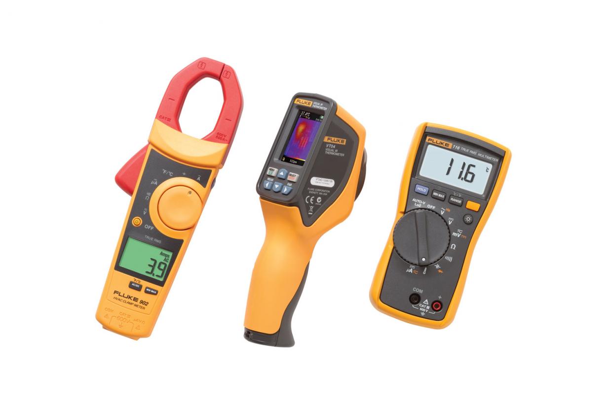 Fluke VT04 visual IR thermometer HVAC combo kit | Fluke