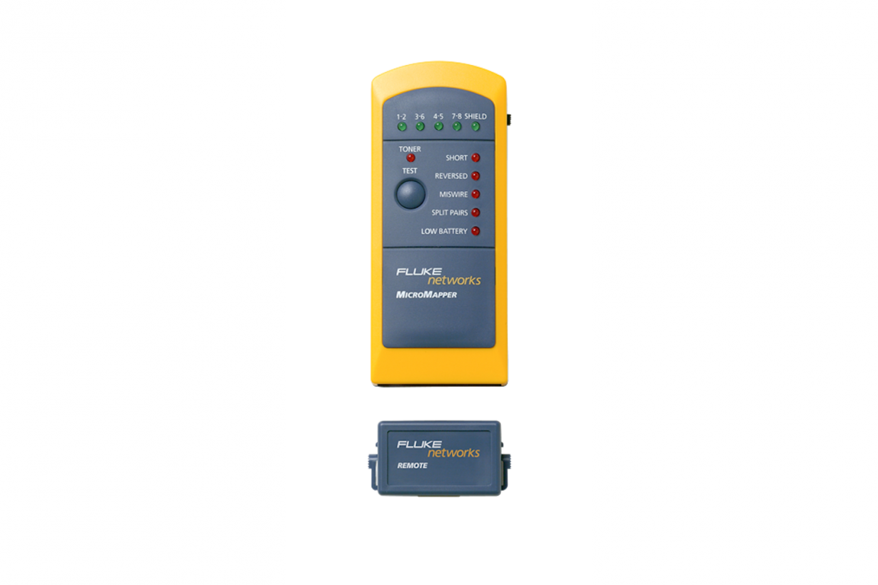Fluke Networks MT-8200-49A MicroMapper™ Wiremap Tester | Fluke